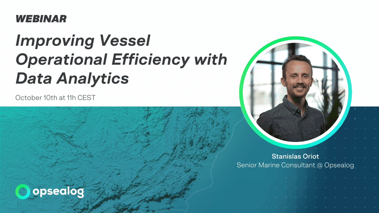 Improving vessel operational efficiency with data analytics